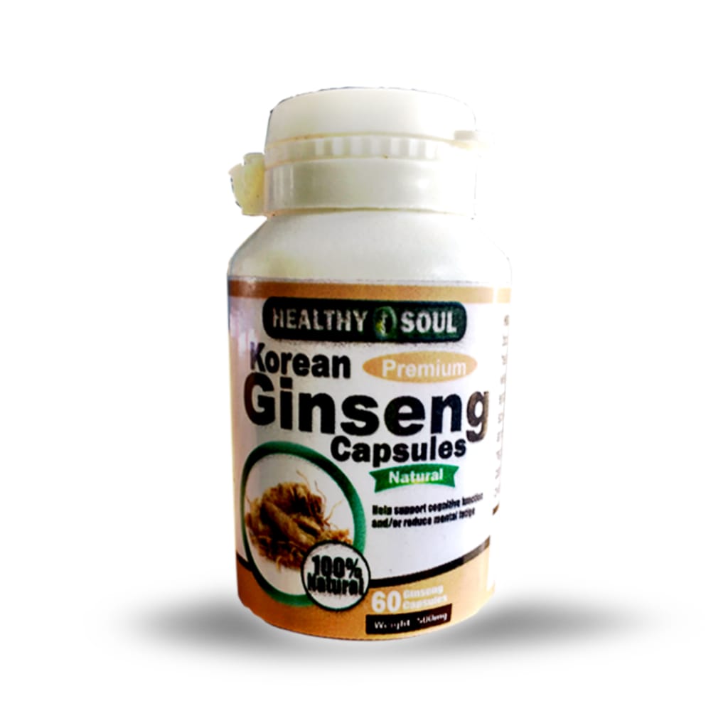 Korean Ginseng Capsules - Healthy Soul Enterprise
